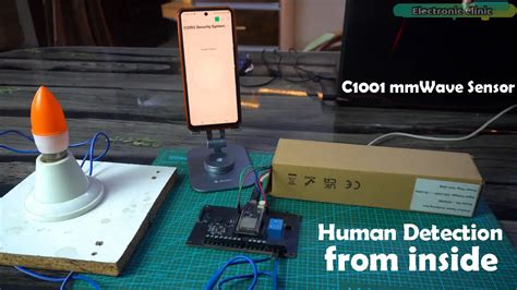 See Through With C1001 Mmwave Human Detection Sensor And Esp32