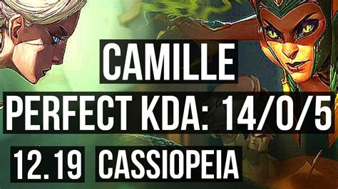 Camille Vs Cassio Top 1405 1700 Games Legendary 16m Mastery