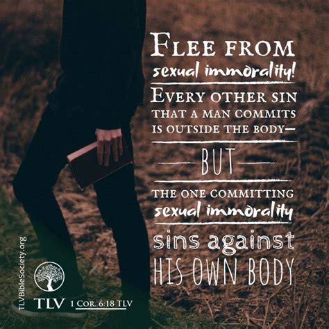 Flee Youthful Lusts Bible Verse Scriptures Against Lust You Shall
