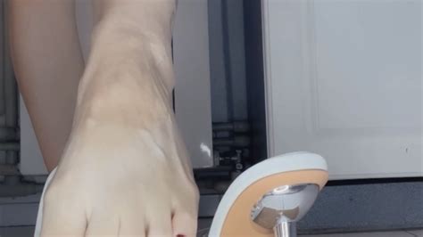 Aesthetics Of White Sandals With Sharp Iron Heels And Tasks For A Foot Slave Goddessnaama