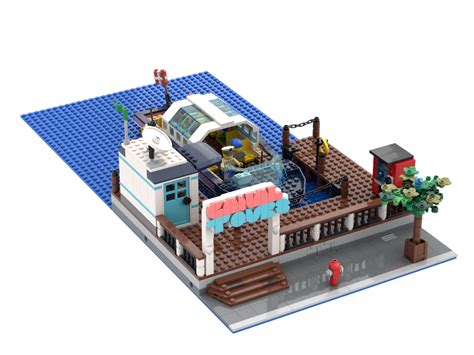 Lego Moc City Canal Tours By Heibrock Rebrickable Build With Lego