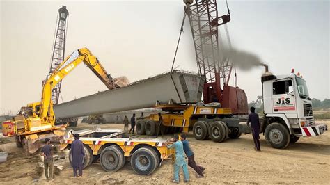 This is How The World’s Largest Load Are Transported | Heaviest Load Pulled by Truck - YouTube