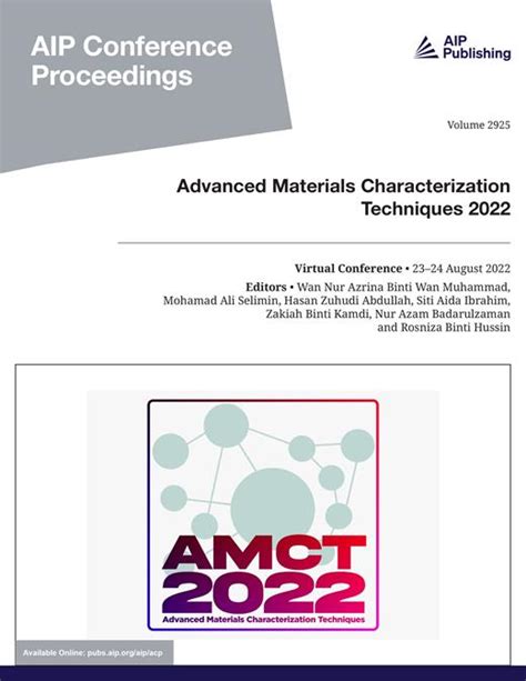 Volume 2925 Issue 1 Aip Conference Proceedings Aip Publishing
