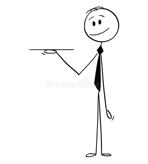 Butler Drawing Stock Illustrations 489 Butler Drawing Stock