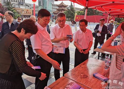 天水市行政监察投诉中心开展12345宣传活动 图 天水在线