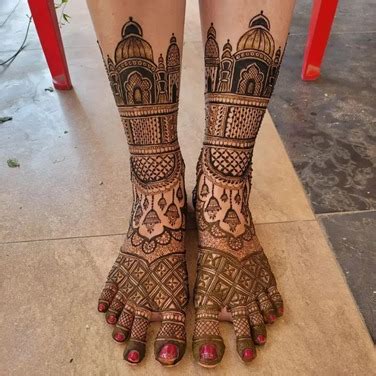 50 Latest Stylish Legs Mehndi Designs For Wedding MakeupWale