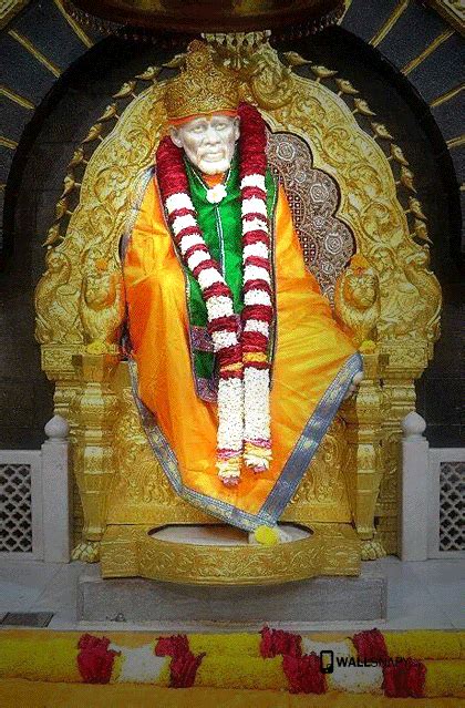 Hd Shirdi Sai Baba Statue For Mobile