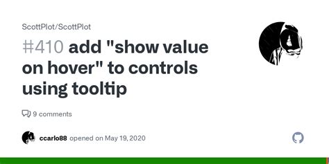 Add Show Value On Hover To Controls Using Tooltip Issue ScottPlot ScottPlot GitHub
