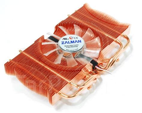 Охлаждение для видеокарты Zalman quiet vga cooler 2 ball-bearing, б/у ...