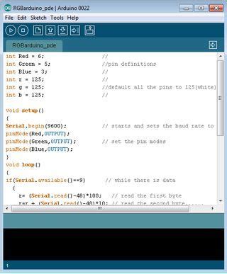 RGB S With Arduino And Processing Arduino Electronics Projects