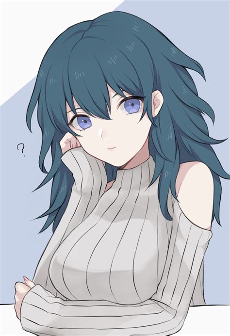 Safebooru 1girl Akina Akn 646 Alternate Costume Blue Eyes Blue