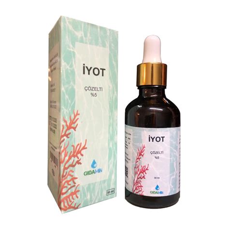 İyot ml Takviye edici gıda