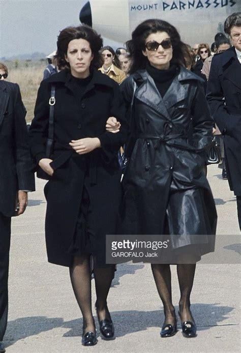 Christina Onassis With Her Stepmother Jacqueline Kennedy Onassis In