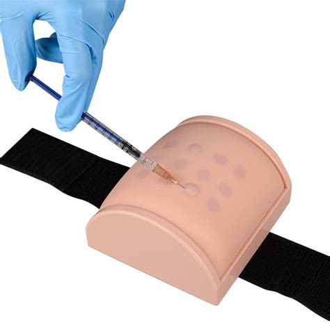 Injection Training Pad Practice Model With 3 Skin Layers Im Sq Id In