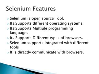 Selenium PPT 2 Pptx