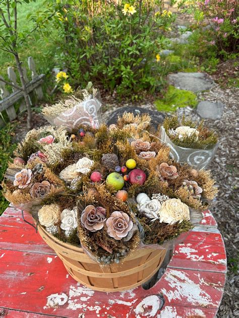 Choose Assorted Dried Flowers Bundle I Dried Rose Bouquet Dried