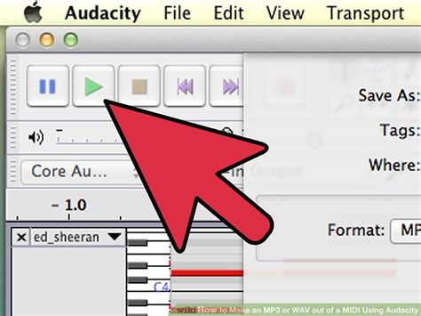 How To Make An Mp3 Or Wav Out Of A Midi Using Audacity 9 Steps
