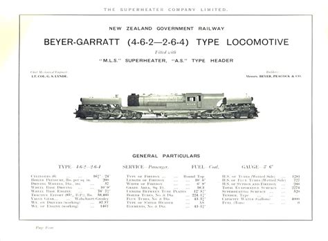 New Zealand Government Railways Nzgr Class G Beyer Garr… Flickr