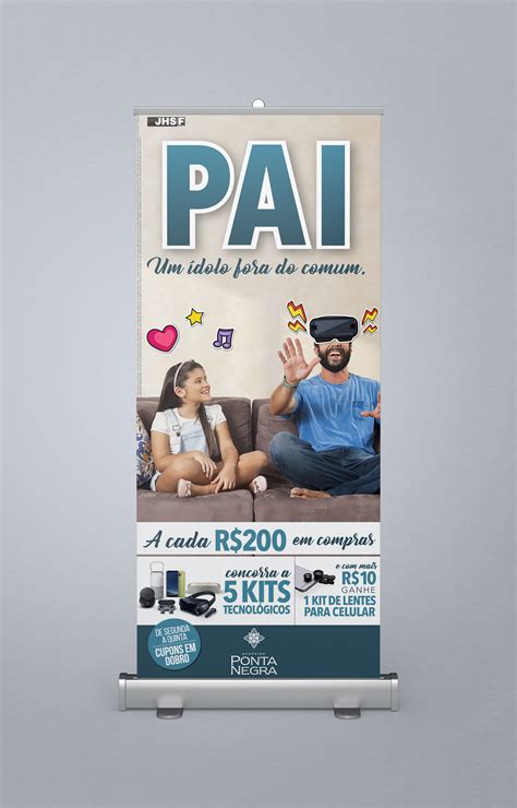 Dia Dos Pais Shopping Ponta Negra On Behance
