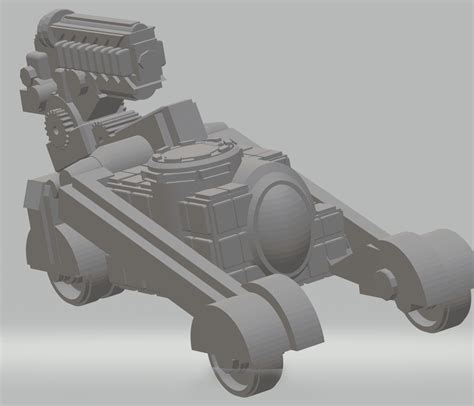 Fhw Worker Bot Assault Car Concept 3d Model By The Free Heathen
