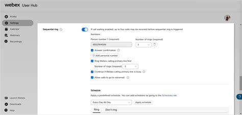set up and manage the sequential ring feature verizon