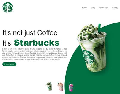 Starbucks Landing Page Website Artofit