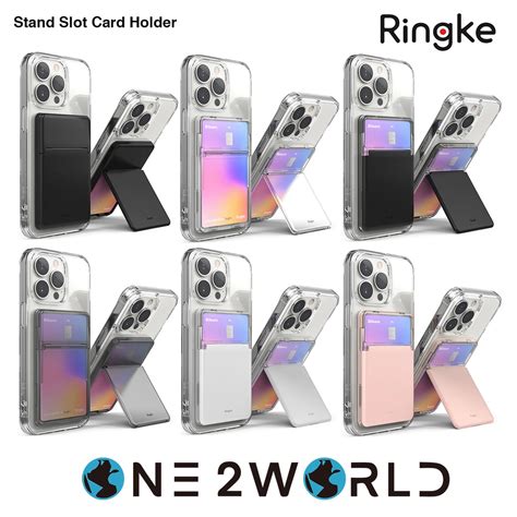 Ringke Stand Slot Card Holder Shopee Singapore