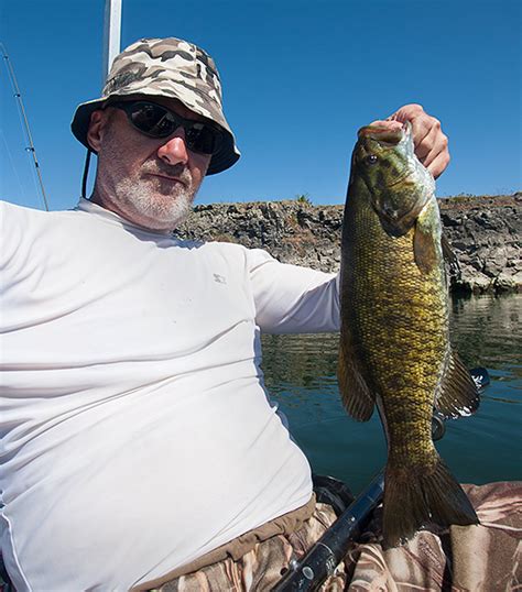 Smallmouth Bass Fishing On The Columbia River