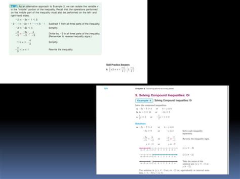 Solving Linear Inequalities In One Variable PPTX