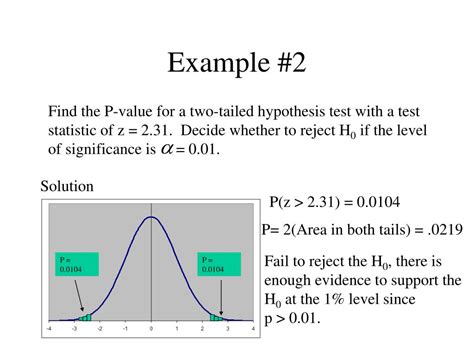 PPT Hypothesis Testing For The Mean Z Test PowerPoint Presentation Free Download ID 7075839