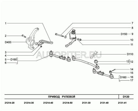 Купить Тяги рулевые 21214 в сб.(БЗАК 906-640) 5шт 906640 Bzak | цена в ...