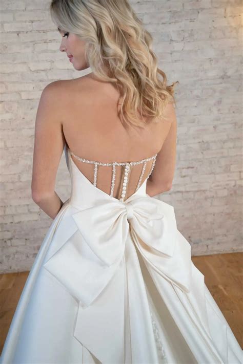 Luxe Strapless Princess Ballgown Wedding Dress With Pockets
