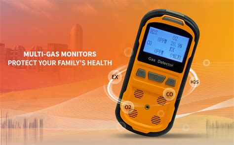 Upgraded 4 Gas Monitor Multi Gas Detector Yfwsrecinoe Gas Leak