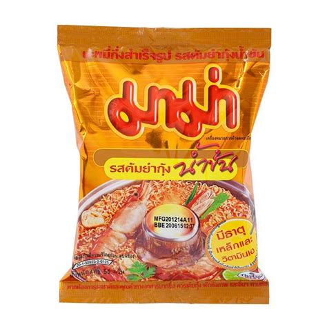 มาม่า บะหมี่สำเร็จรูป รสต้มยำกุ้งน้ำข้น 55 กรัม 08 8850987128301