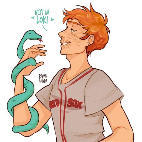 Gonda On Instagram As Asked On Tumblr Loki From Magnus Chase And The