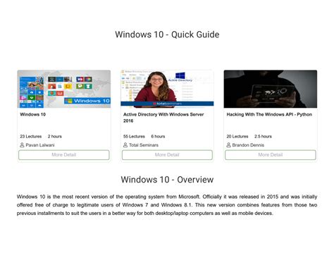 Solution Windows Quick Guide Studypool