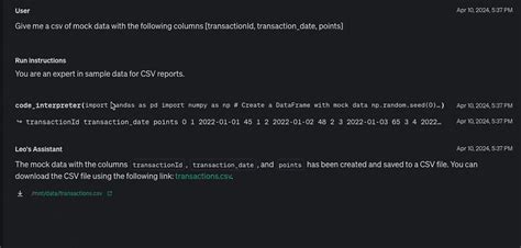 No Way To Copy Code From Code Interpreter Cards On Threads Page Bugs