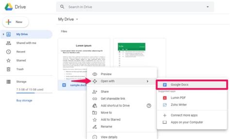 How To Convert Word Doc To Google Docs