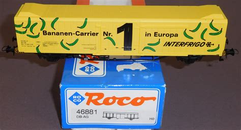 Roco 46881 H0 Containerwagen Interfrigo Bananen Carrier Db Ovp