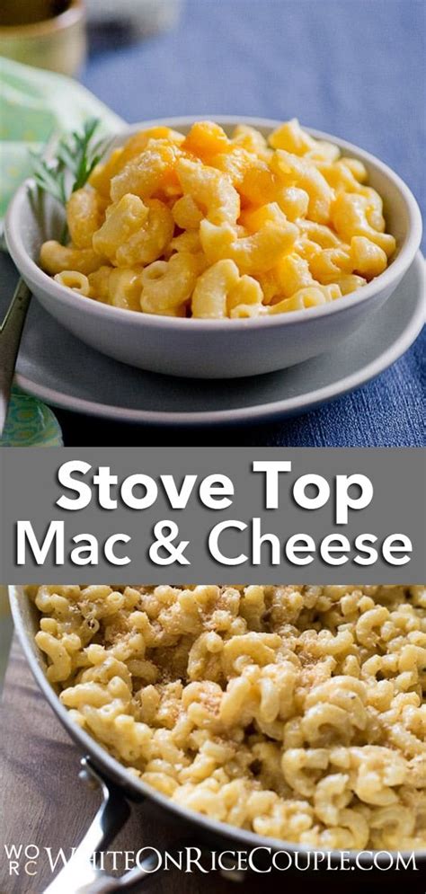 Homemade Stove Top Creamy Mac And Cheese Topdg