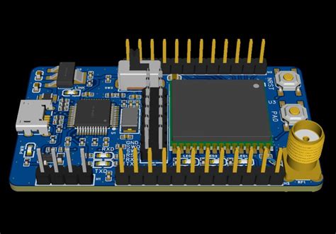 基于stm32wl的lm401 Lora评估板 立创开源硬件平台
