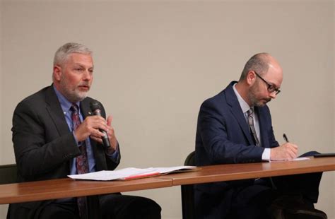 Greg Hackbarth And David Brinkley At Forum