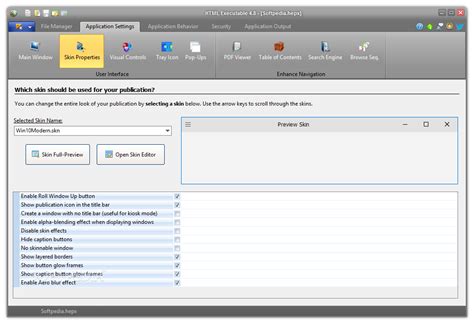 html executable download and review
