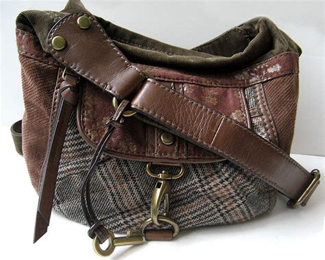 Fossil Vintage Hobo Handbag Lucky Brand Handbag Hobo