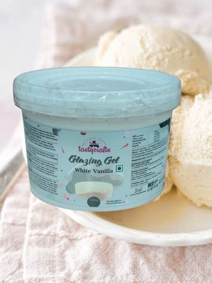 Tastycrafts White Vanilla Glazing Gel 25 Kg Bakeworld Retails Pvt Ltd