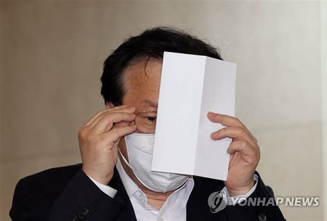 입장문 준비한 정호영 후보자 연합뉴스