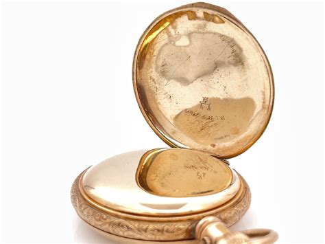 Lot Antique Thos Powell Fort Scott Kansas Monogrammed Pocket Watch