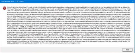 Launcher Fatal Error 224121612 報錯要怎麽解決 リネージュwlineage W Ncsoft