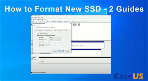 How To Format New Ssd In Windows 1011 Step By Step Guide