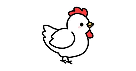 Chicken By Littlemandyart In 2023 Chicken Drawing Easy Drawings